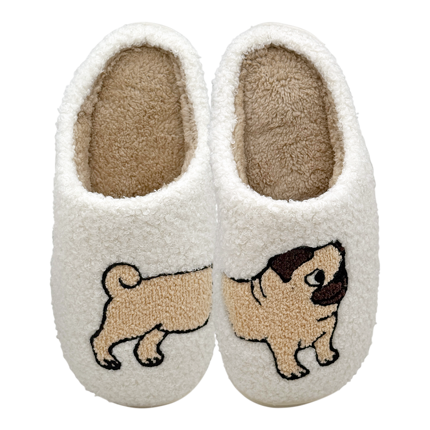 PUG SLIPPERS – Kitson LA