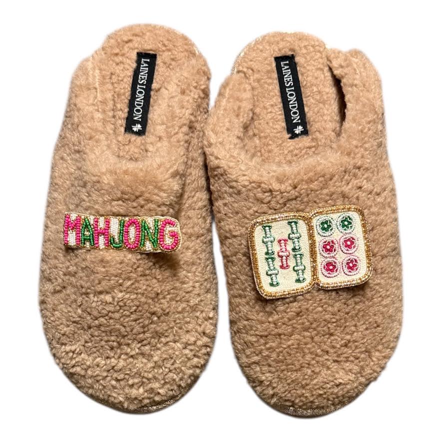 MAHJONG SLIPPERS – Kitson LA