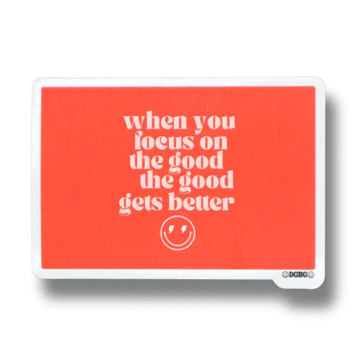 FOCUS ON GOOD STICKER – Kitson LA