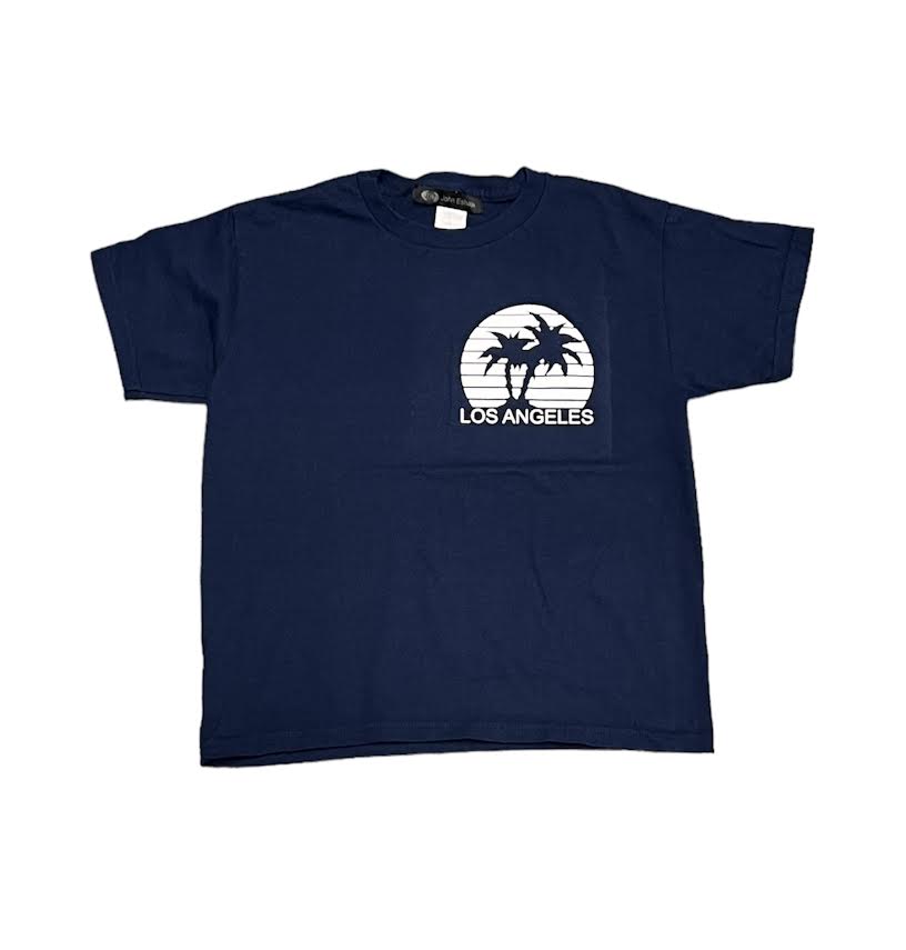 KIDS NAVY PALM TREE T-SHIRT – Kitson LA