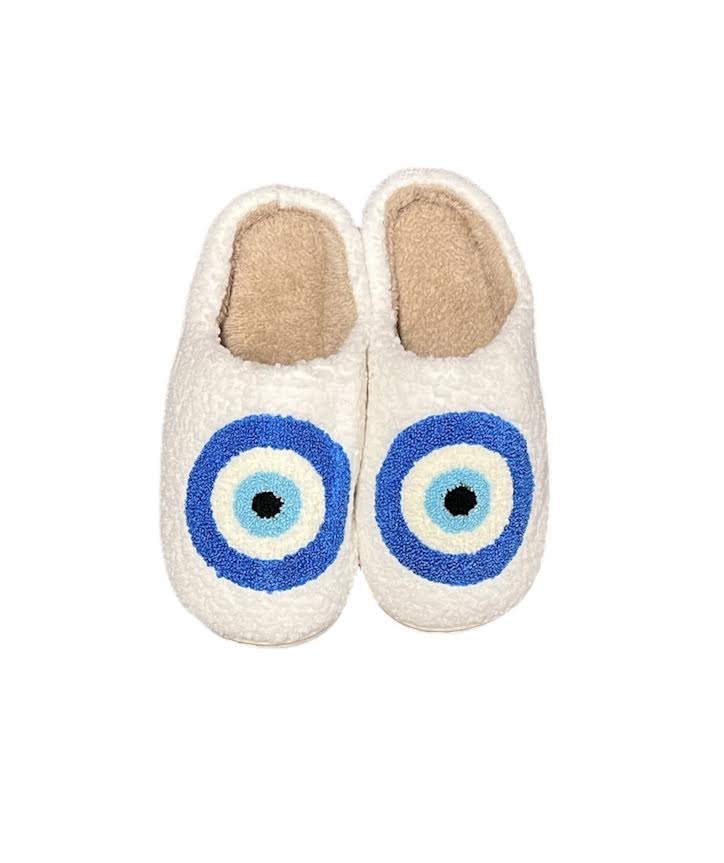 EVIL EYE SLIPPERS – Kitson LA