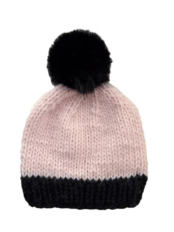 BABY GIRL PINK COCO BEANIE – Kitson LA
