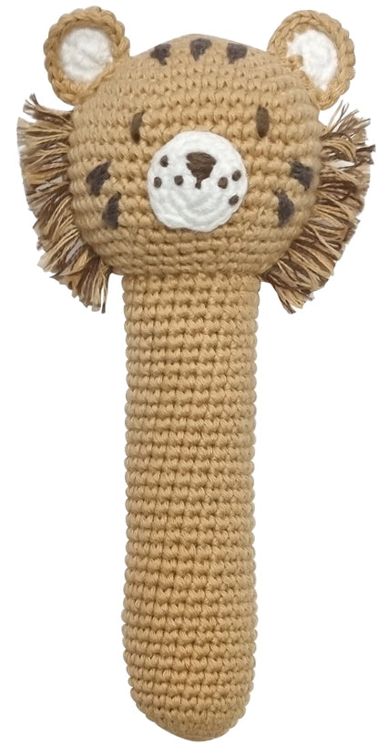 CROCHET TIGER STICK RATTLE – Kitson LA