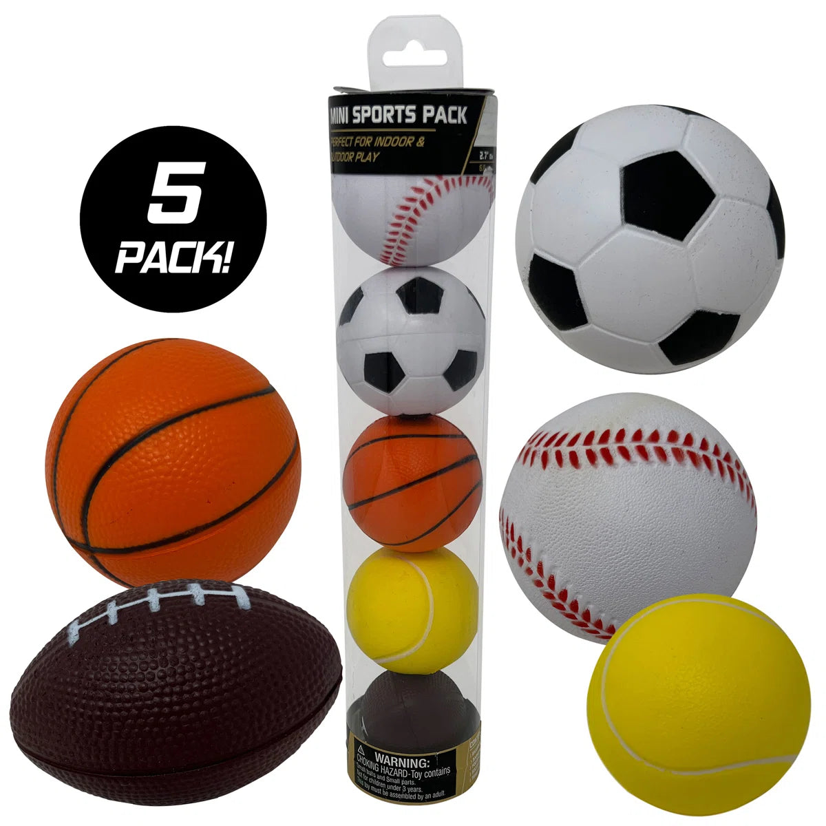 5 BALL MINI SPORTS PACK – Kitson LA