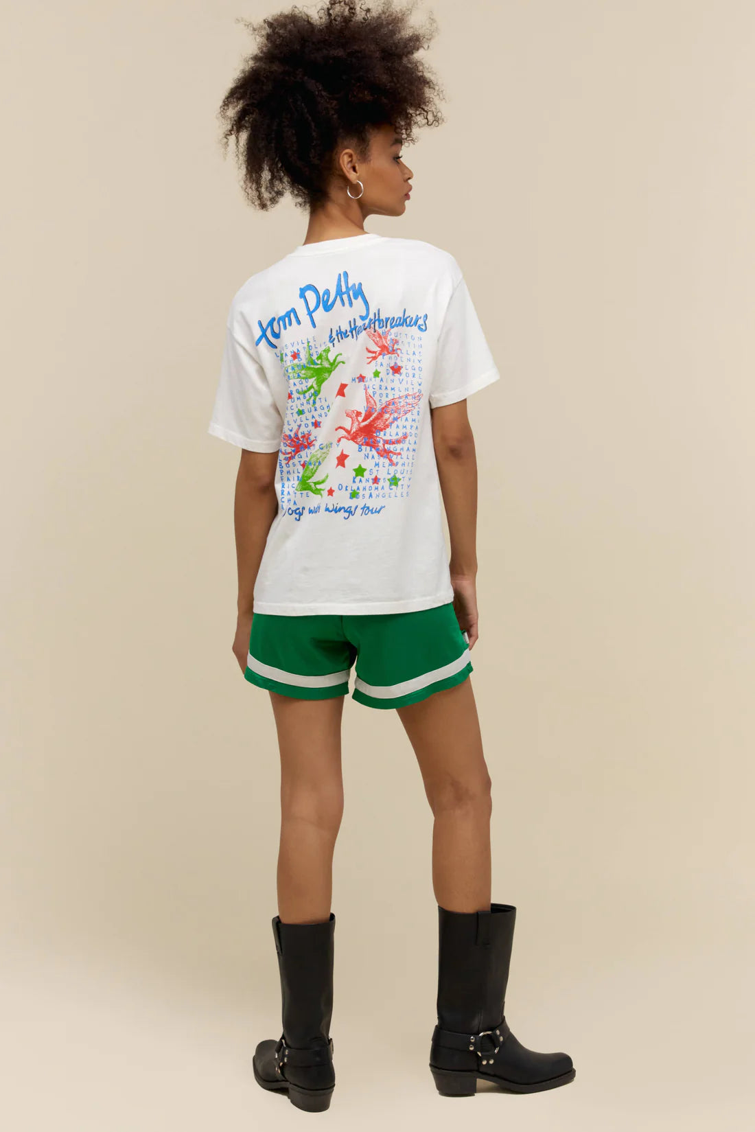 TOM PETTY DOGS WITH WINGS WEEKEND TEE – Kitson LA