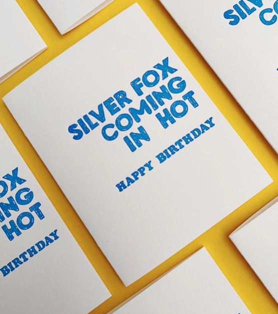 SILVER FOX CARD – Kitson LA