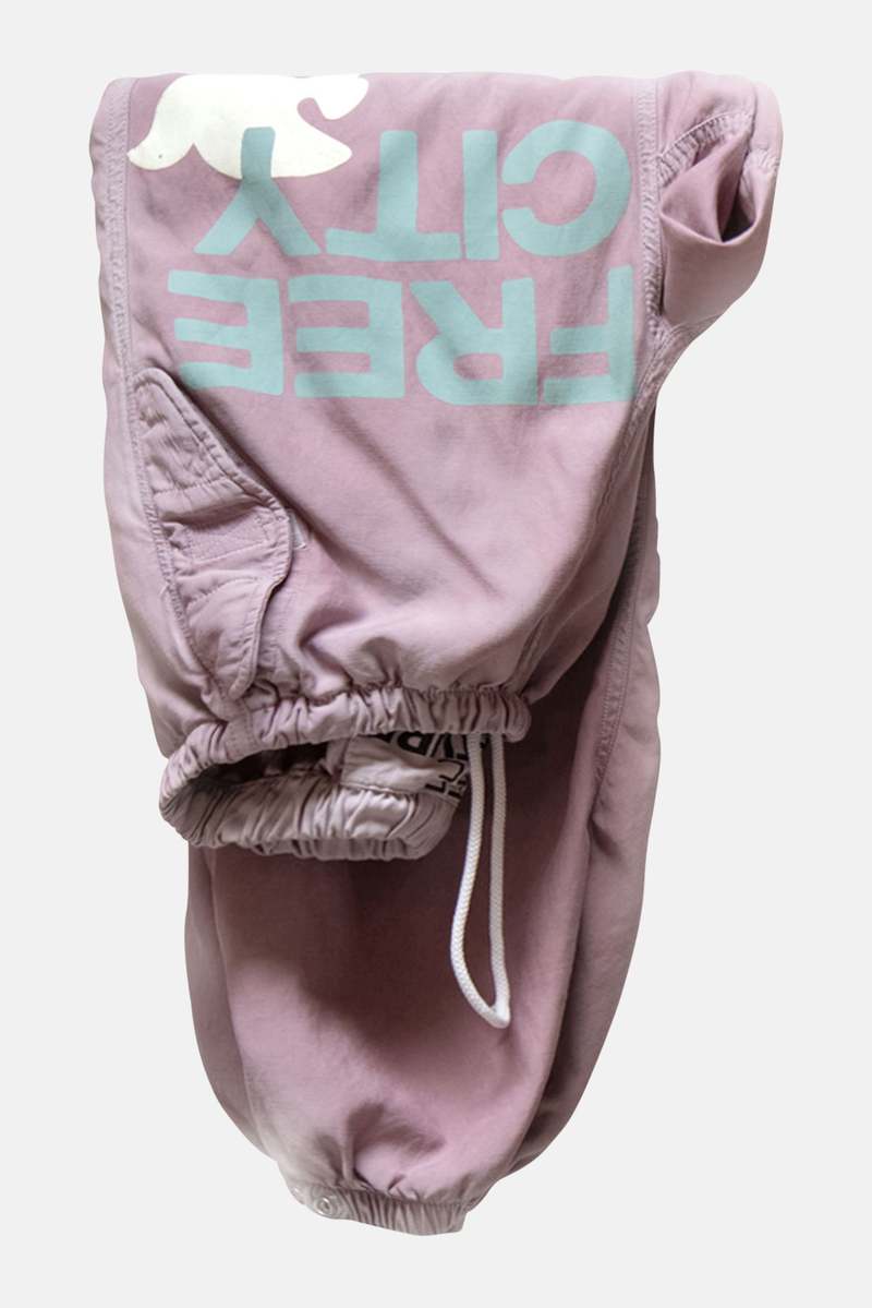 FLAP/SNAP FREECITYLARGE MATTE/SATIN AIRJUMP PANT - CHERRY MOCHI DUST ...