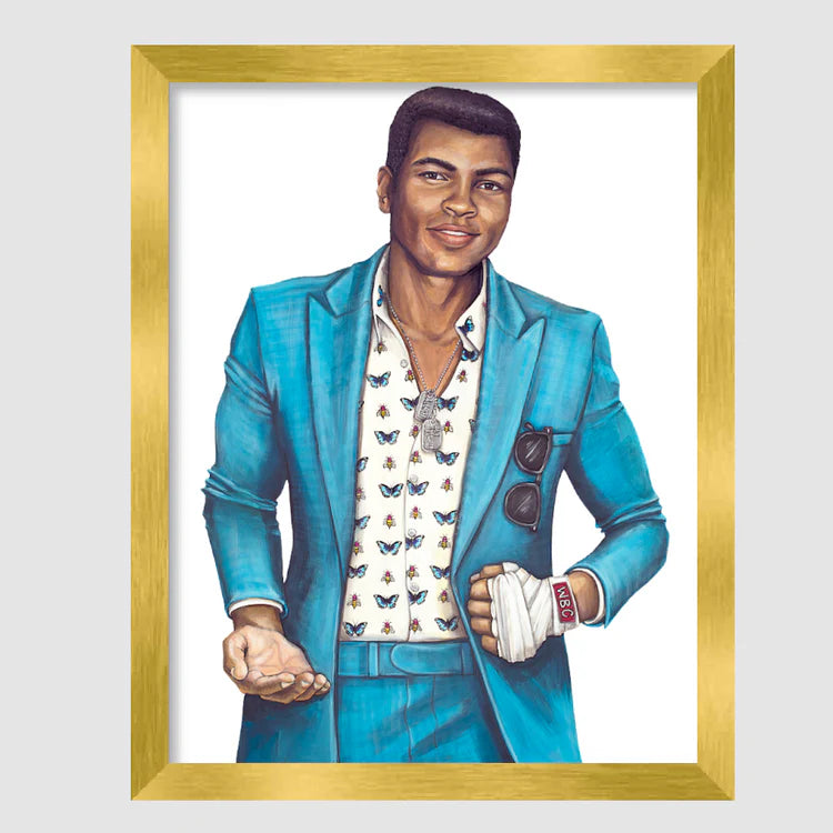 MUHAMMAD ALI FRAMED ART – Kitson LA