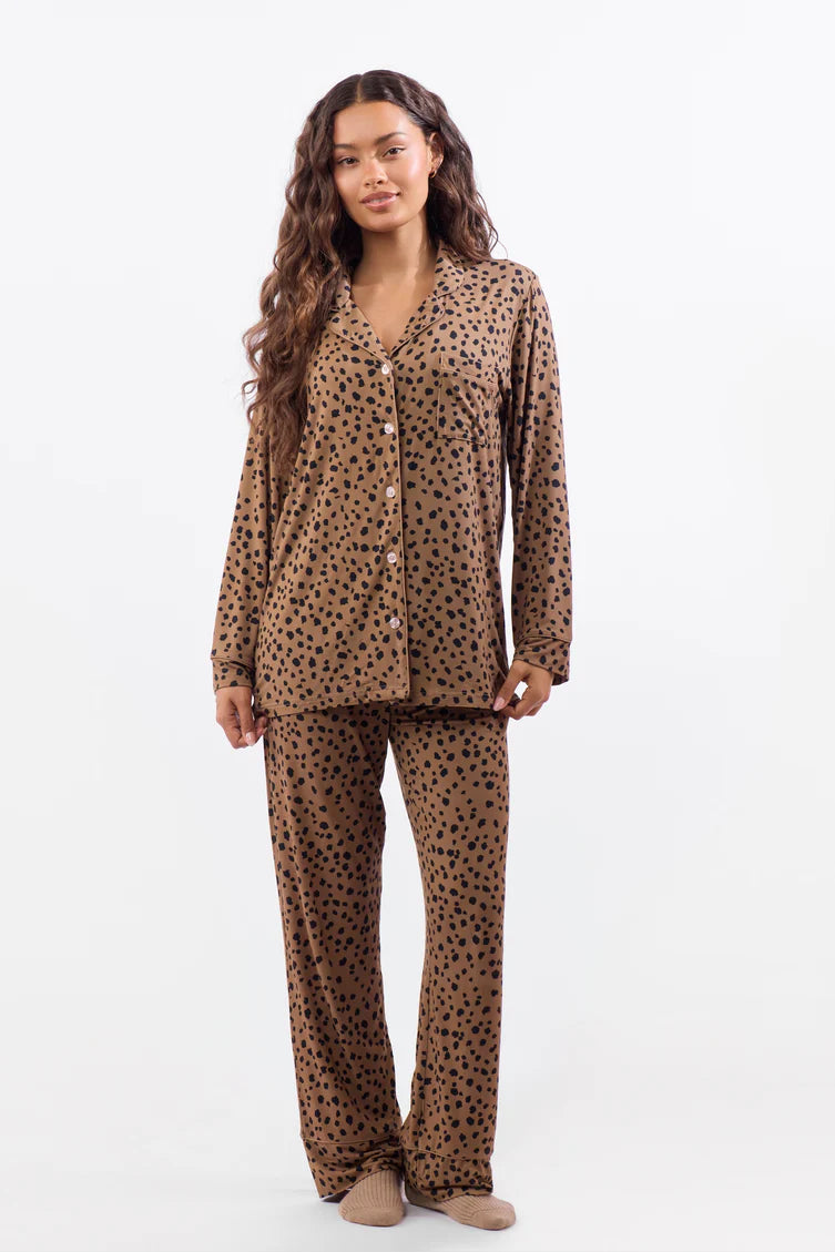 LEOPARD PJ SET – Kitson LA