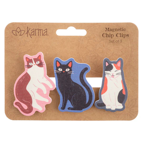 CATS SHAPED MAGNETIC CHIP CLIPS – Kitson LA