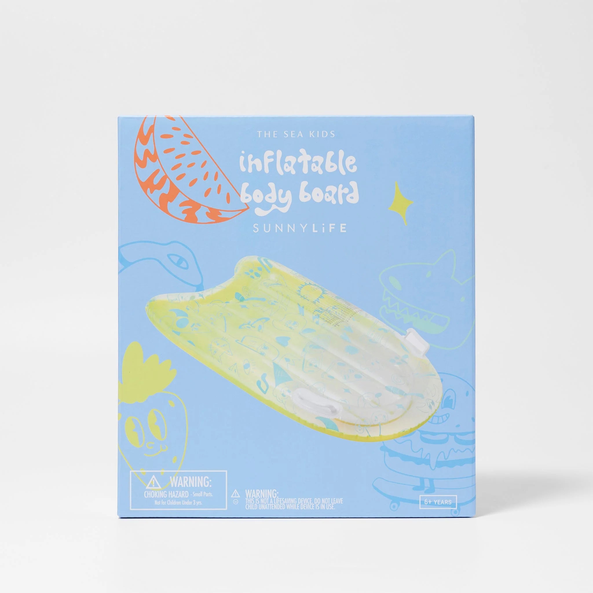 KIDS INFLATABLE BODY BOARD FLOAT – Kitson LA