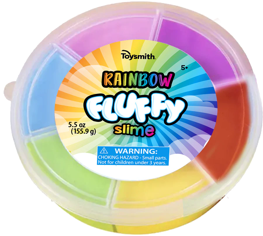 RAINBOW FLUFFLY SLIME – Kitson LA