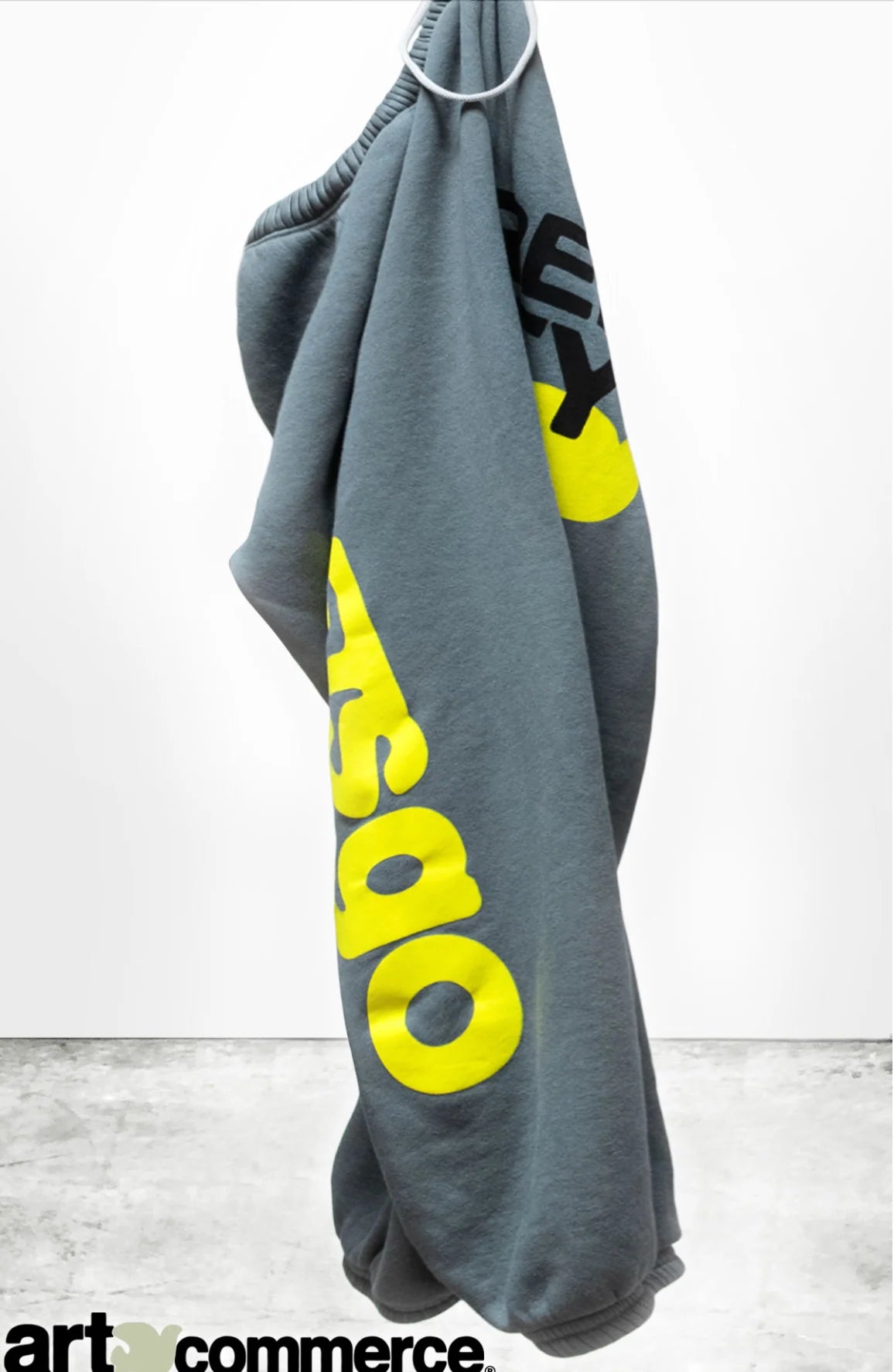 CIRCA'99 OG LETSGO OLDSCHOOL POLYBLEND FLUFF SWEAT- GREY ART – Kitson LA