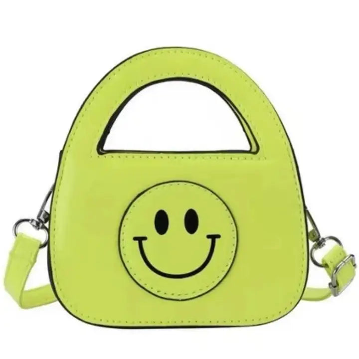 MINI NEON YELLOW SMILEY PURSE – Kitson LA