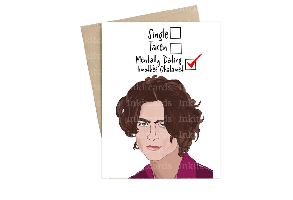 TIMOTHEE CHALAMET CARD – Kitson LA