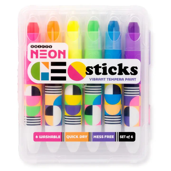 NEON GEO PAINT STICKS – Kitson LA