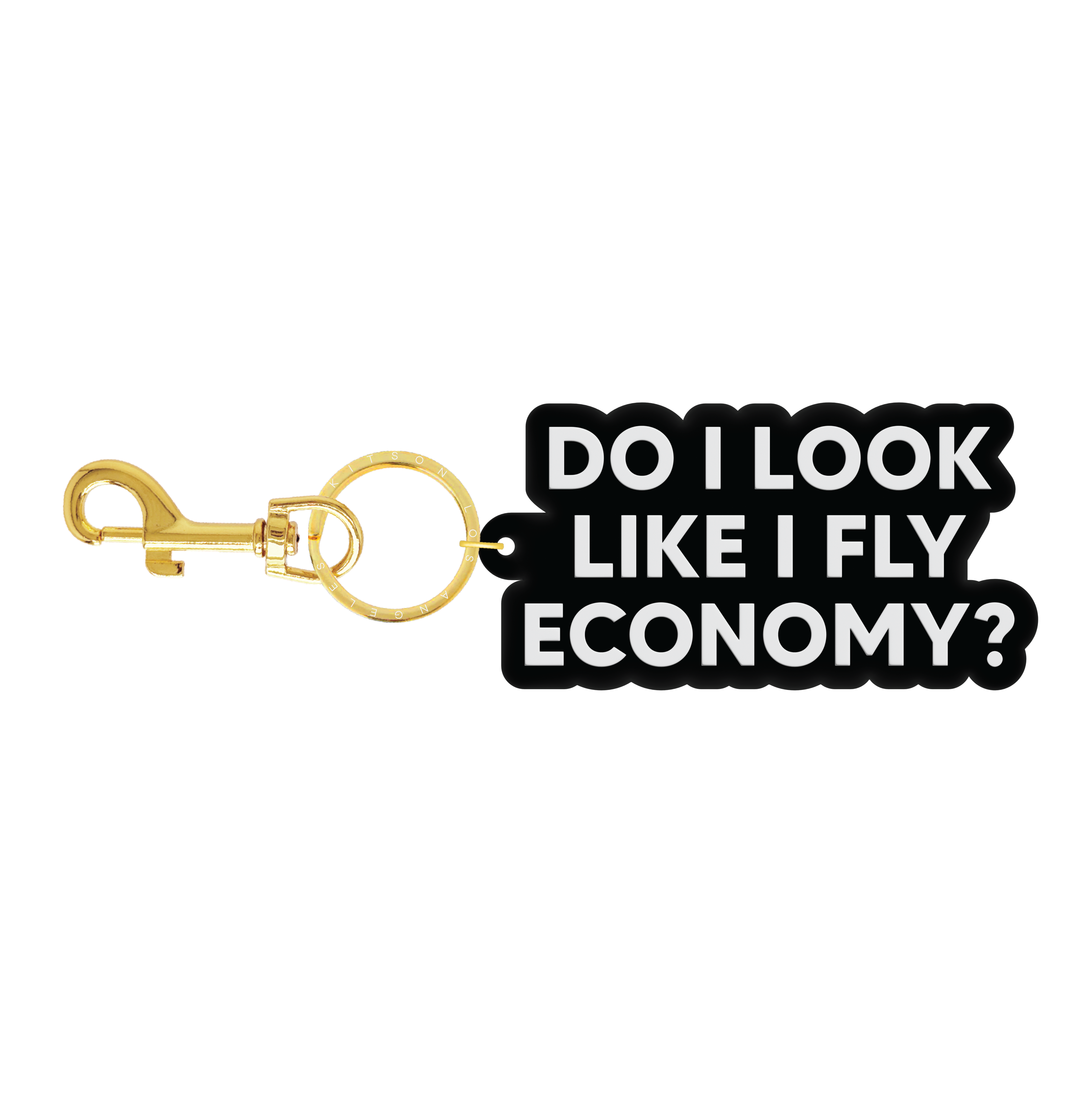 FLY ECONOMY FLEXIBLE KEYCHAIN – Kitson LA