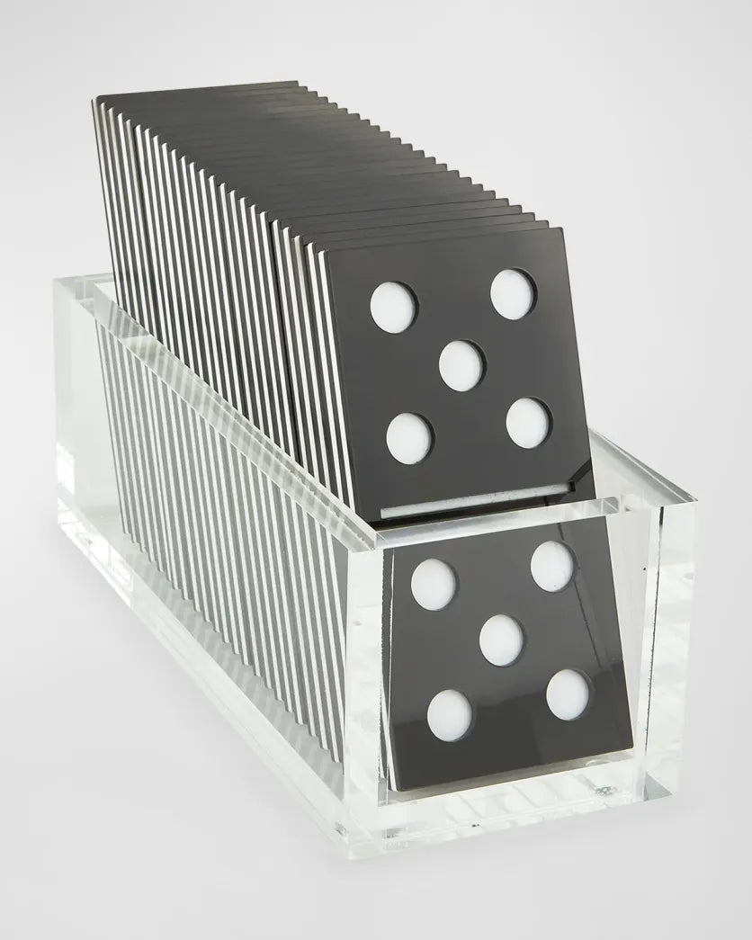 LUCITE DOMINO SET – Kitson LA
