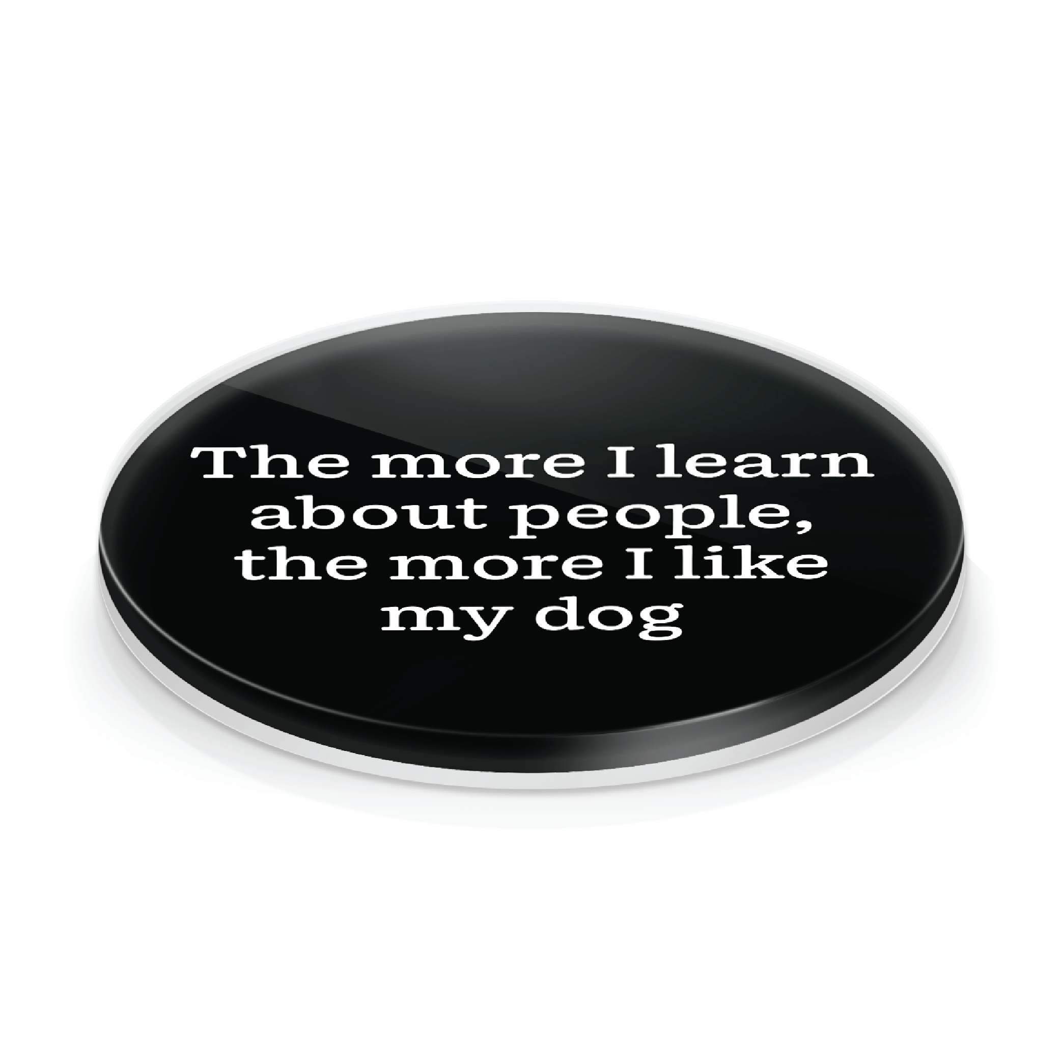 LEARN ABOUT PEOPLE ACRYLIC COASTER – Kitson LA