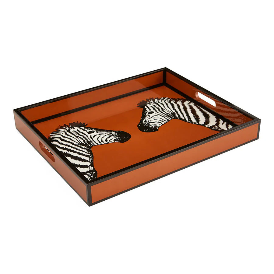 ZEBRA LACQUER TRAY – Kitson LA