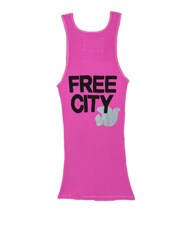 FREECITY RTU/1999 SUPERVINTAGE TANK - PINKLIPS – Kitson LA