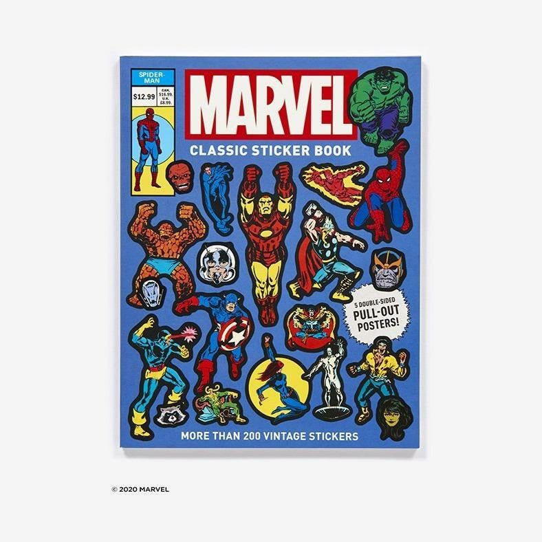 MARVEL CLASSIC STICKER BOOK – Kitson LA