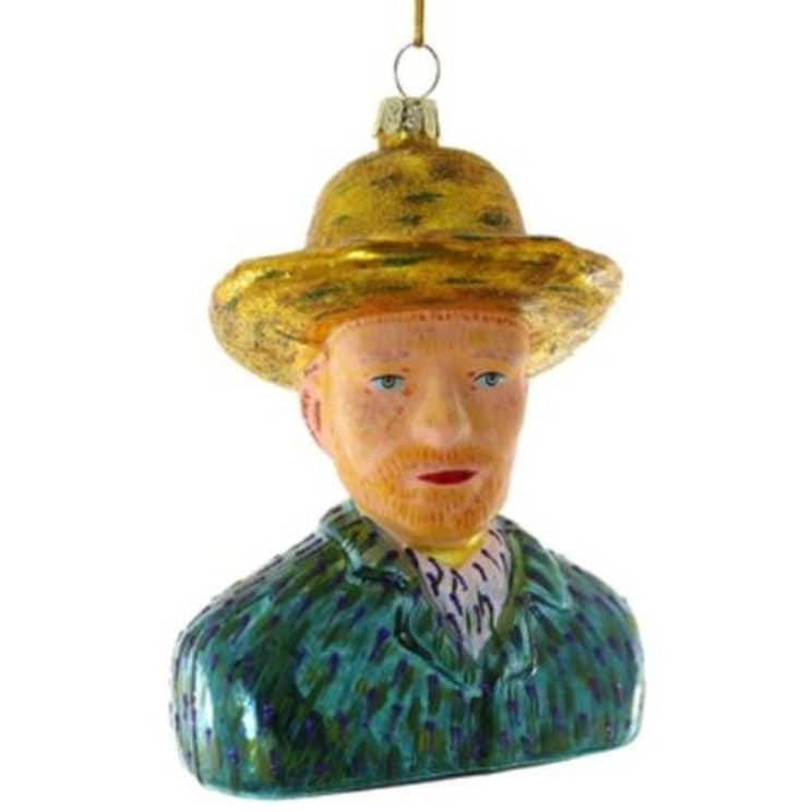 VINCENT VAN GOGH YELLOW ORNAMENT – Kitson LA